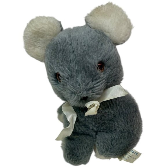 Gerber Products | Toys | Vintage Gerber Bear Mouse Koala Plush Gray ...